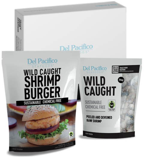 Blue Wild Mexican Shrimp & Seafoods | Del Pacífico Seafoods™